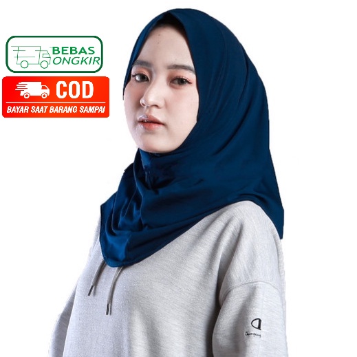 Jual Hijab Sport Jilbab Simple Daily Non Pad / Jilbab Olahraga Voly ...