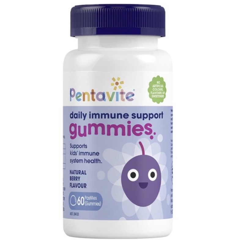 Jual Pentavite Daily Multivitamin Immune Calcium + Vitamin D3 Kids 60 ...