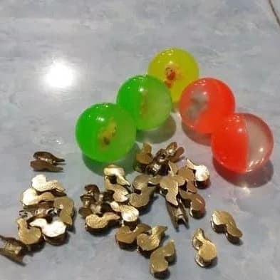 Jual bola bekel Dan biji Satu Set Bola Bekel Besar (Diameter: 4cm) + 6 ...