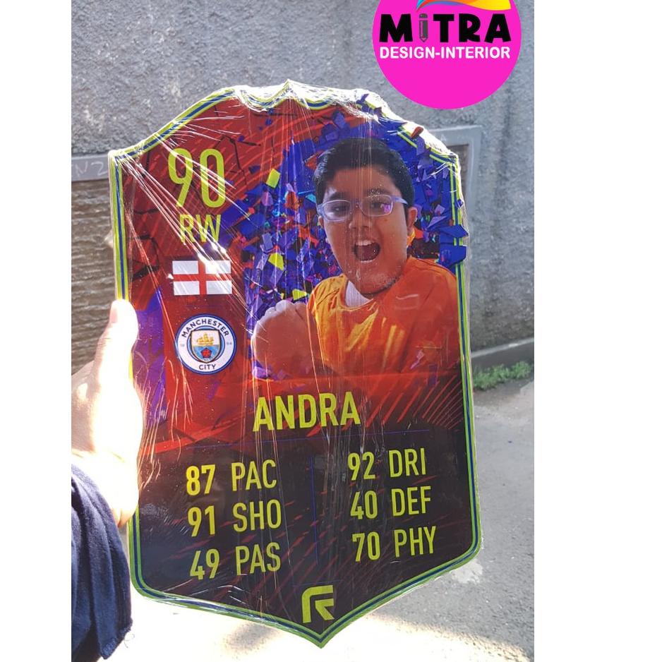 Jual Paling Disukai.. FUT CARD / FIFA CARD - Hiasan dinding FULL CUSTEM ...