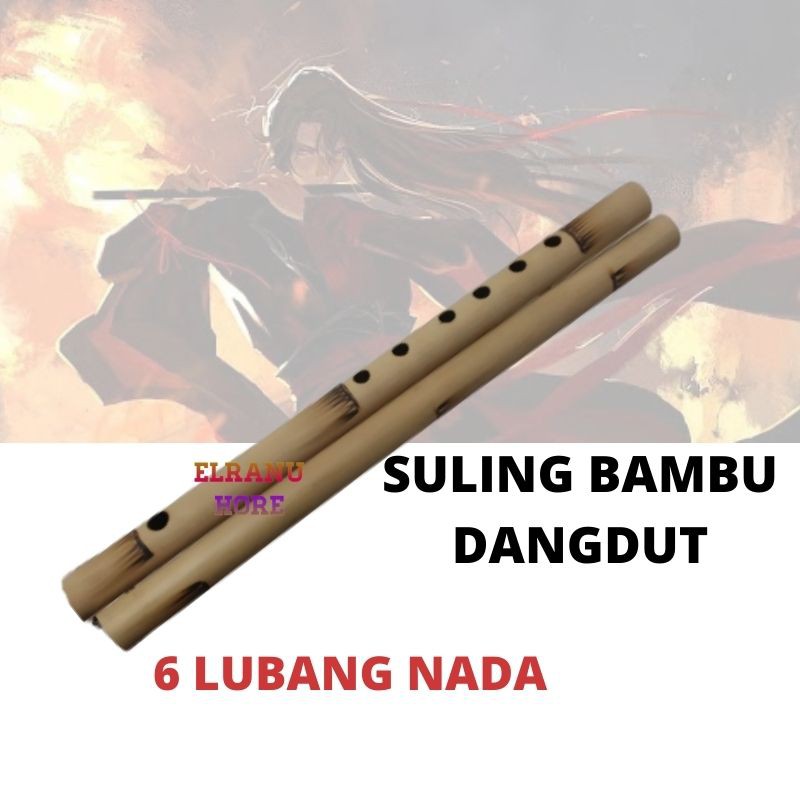 Jual SULING BAMBU/SULING DANGDUT 6 LUBANG NADA | Shopee Indonesia