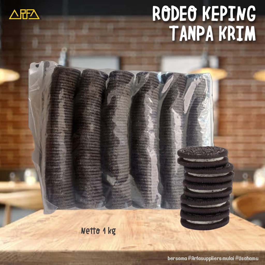 Jual Rodeo Keping Utuh tanpa krim - Biskuit Hitam Serena 1 kg | Shopee ...