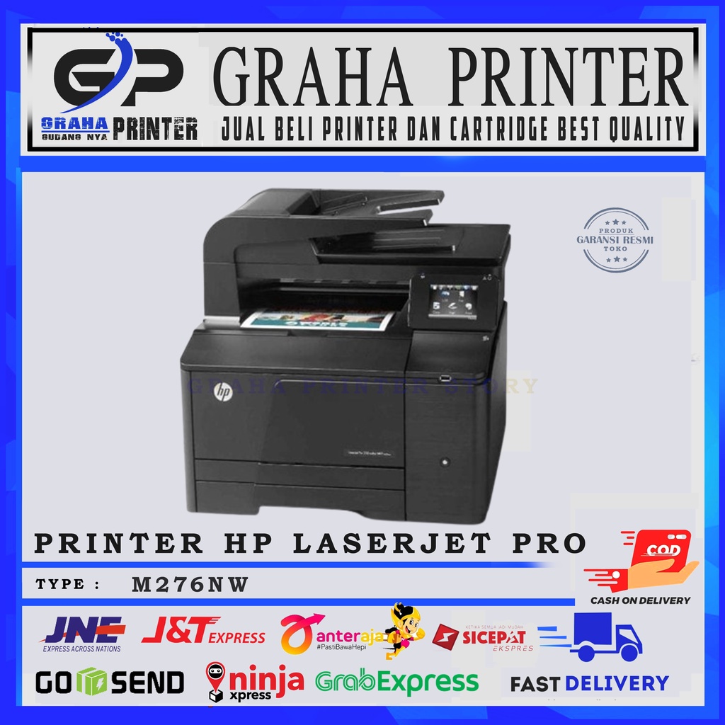 Jual PRINTER HP LASERJET PRO 200 MFP M276NW | PRINTER COLOR ...