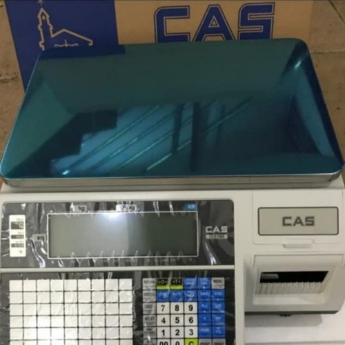 Jual Timbangan Meja Digital Print Label / Timbangan Swalayan CAS 30kg ...