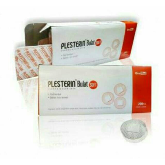 Jual PLESTERIN BULAT SOFT ONEMED ISI 200BH -BOX- PLESTERIN TRANSPARAN ...