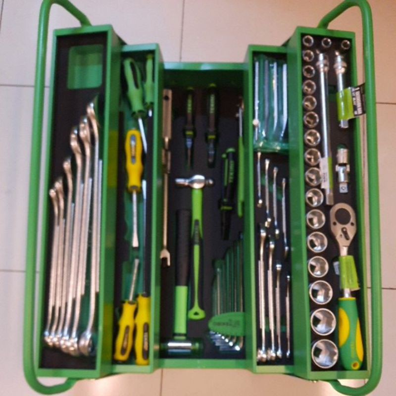 Jual Tekiro Tool Box Set 66 Pcd Shopee Indonesia