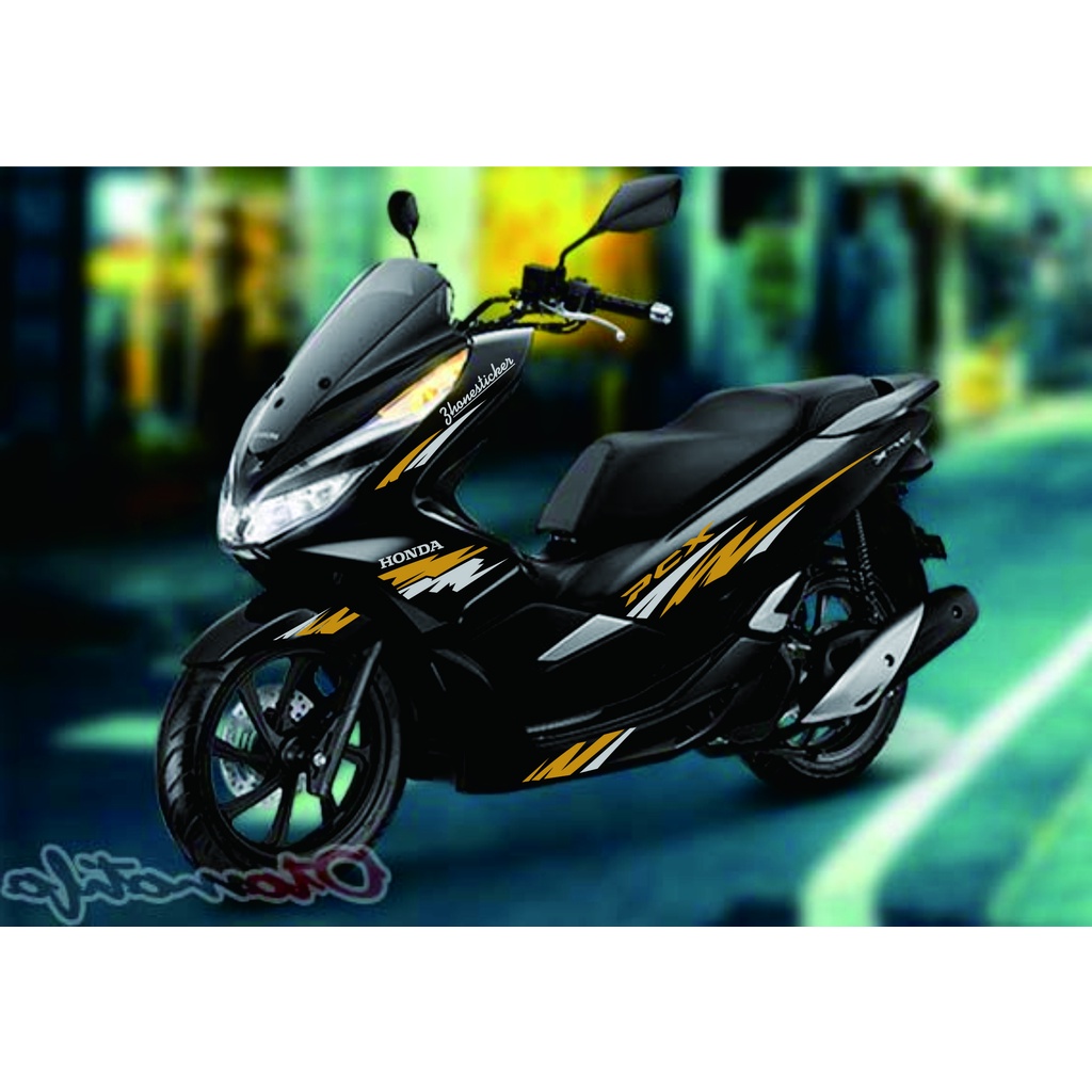 Jual STIKER PCX CUTTING STRIPING PCX CUTTING PCX LIS BODY PCX SIMPEL ...