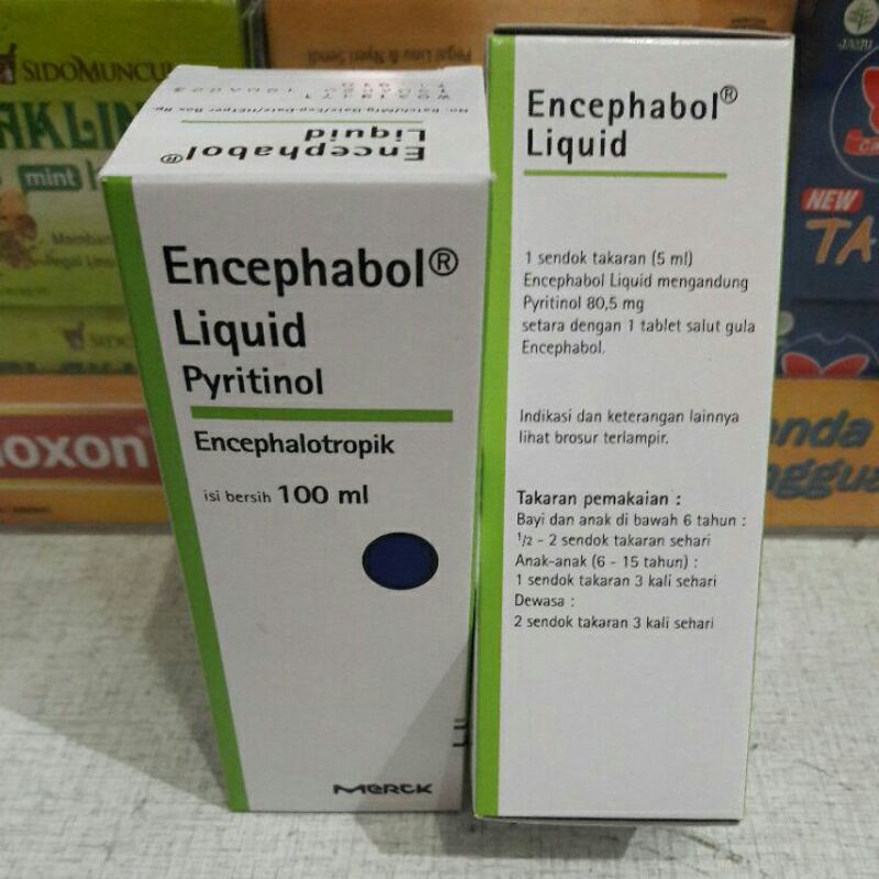 Jual encephabol liquid 100ml | Shopee Indonesia