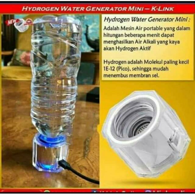 Jual Hydrogen water mini | Shopee Indonesia