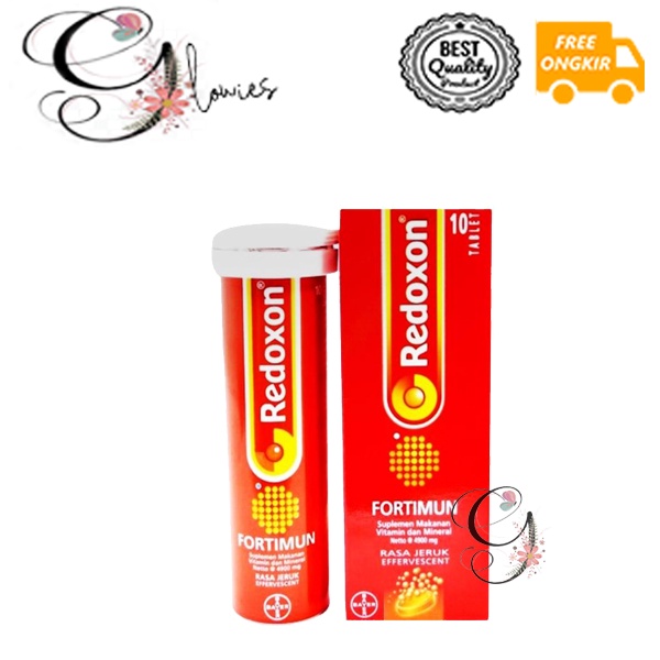 Jual REDOXON FORTIMUN EFFERVESCENT Rasa Jeruk isi 10 Tablet | Shopee ...