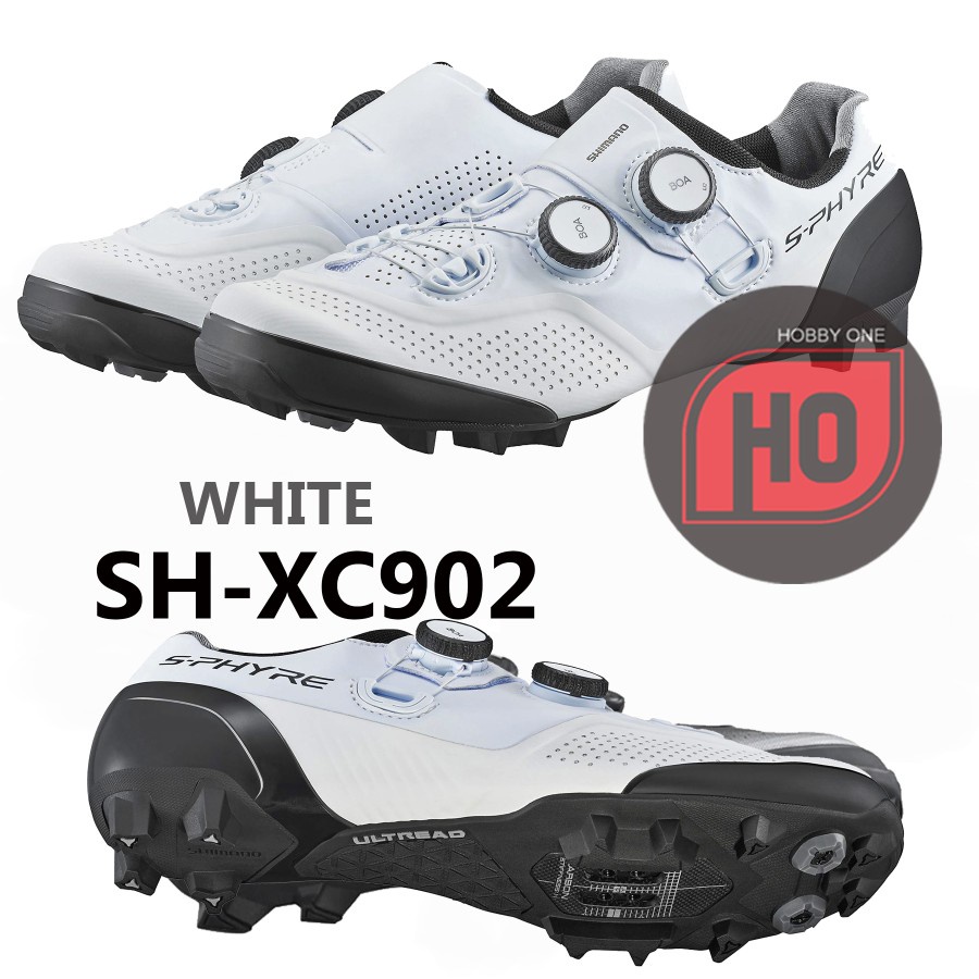 Jual SHIMANO XC9 SH-XC902 WHITE WIDE - Sepatu Cleat MTB | Shopee Indonesia