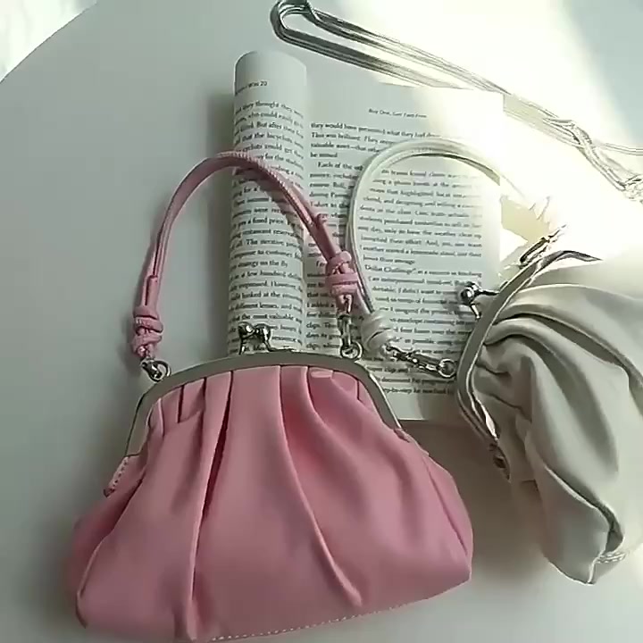Jual Tas klip ceruk lucu lipit tas rantai 2023 tas pangsit portabel tas ...