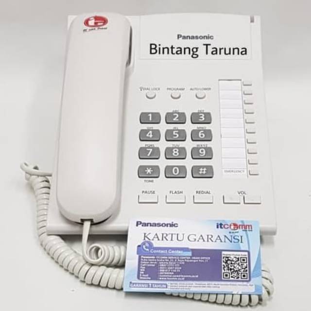 Jual Telepon Kabel Panasonic KX-TS825 Pesawat Telepon Panasonic KX-TS825 (Putih) | Shopee Indonesia