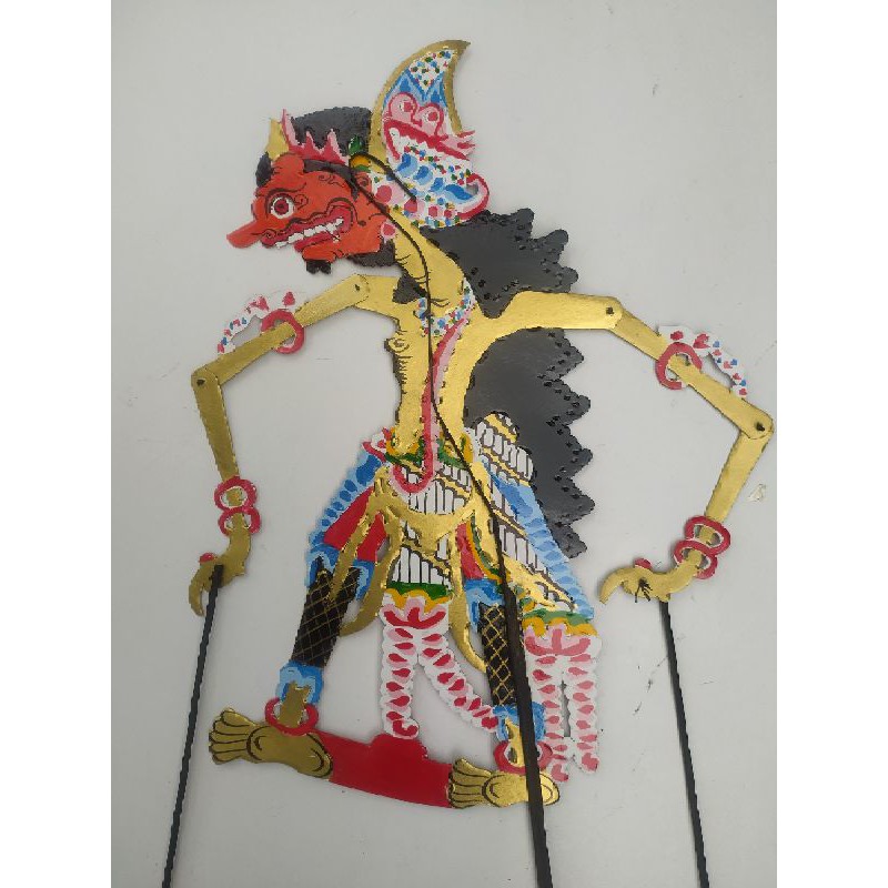 Jual Wayang kulit kertas kardus SABRANGAN Patih sabrang 55 cm | Shopee ...