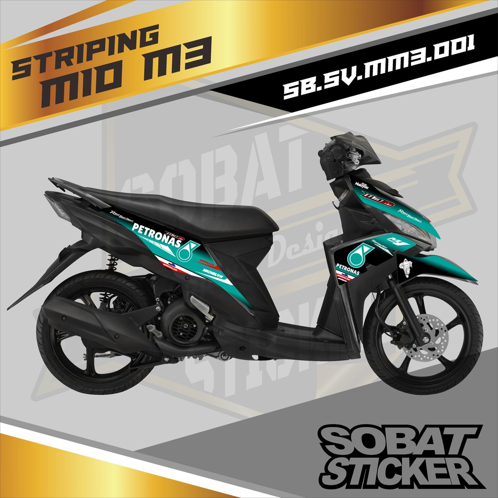 Jual STRIPING MIO M3/Z - Sticker Striping Variasi list Yamaha MIO M3/Z ...