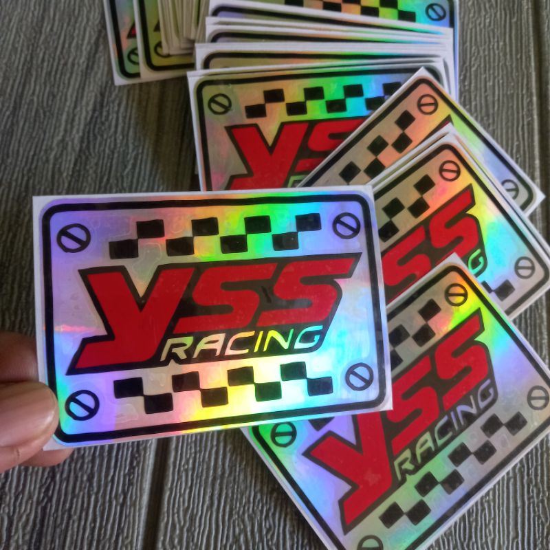 Jual STICKER YSS RACING CUTTING STICKER CUTTING MOTOR CUTTING STICKER ...