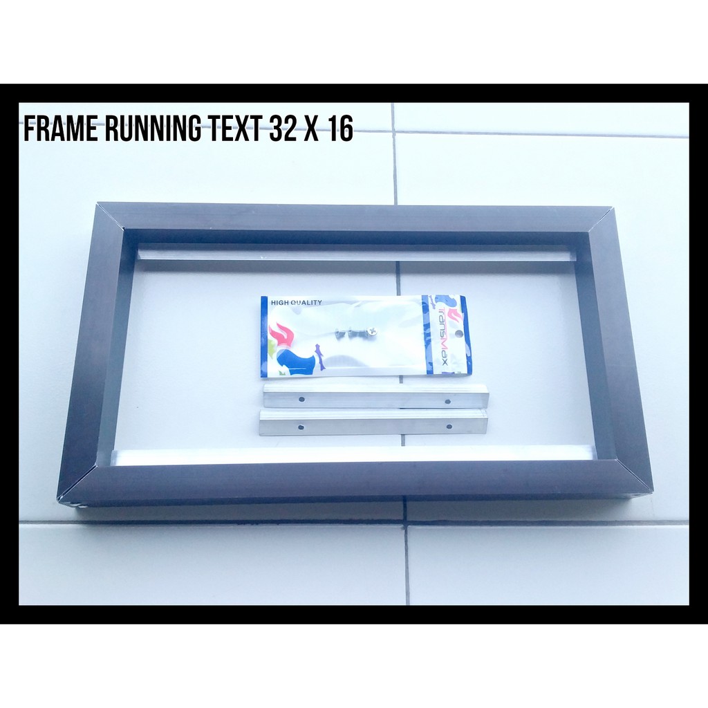 Jual Frame Running Text 32 x 16 Ukuran 1 Panel Modul Indoor Outdoor 1 ...