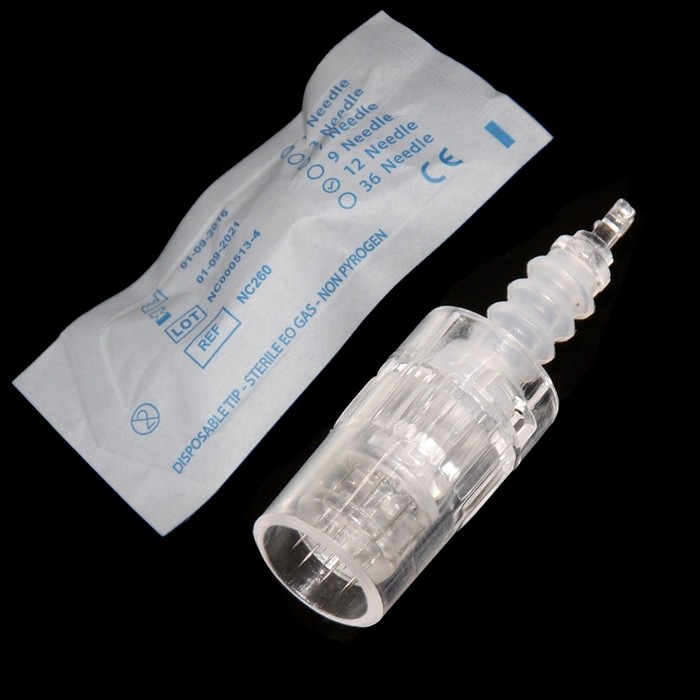 Jual Dermapen Jarum Derma Pen 12 36 nano Needle Cartridge | Shopee ...