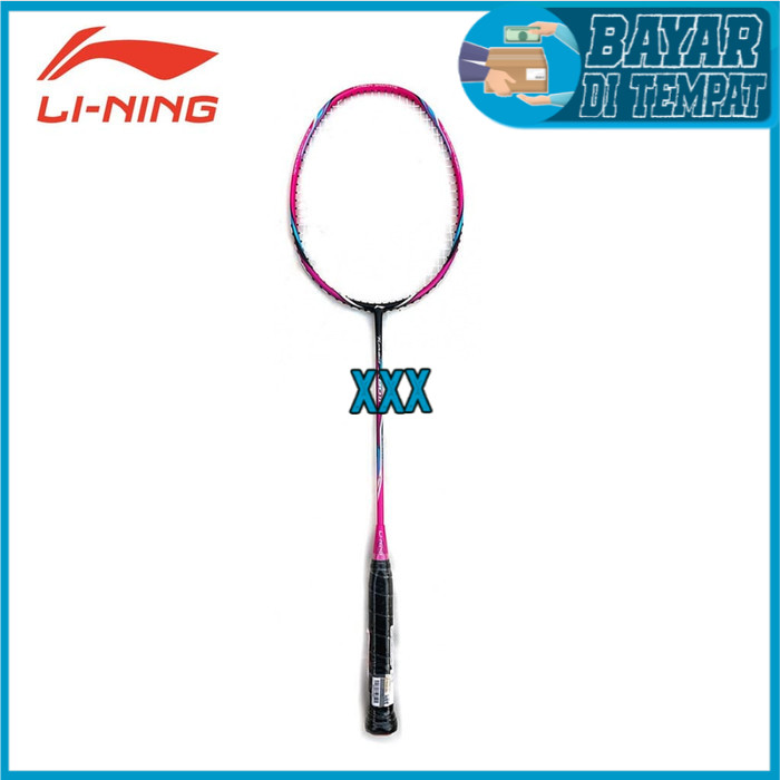 Jual ORIGINAL Li-Ning Badminton Racket Turbo X80 II Black/Pink-FREE 1 ...