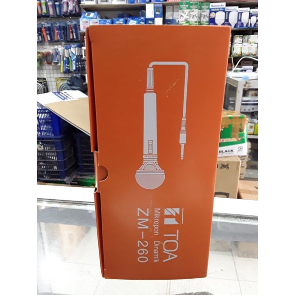 Jual MICROPHONE MIC TOA ZM206 PROFESIONAL DINAMIC MIK ZM-260/MIKROPHONE ...