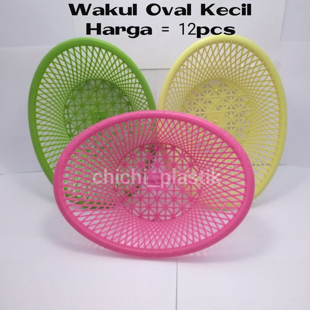 Jual Isi 12 PCS!! Waskom Oval Kecil /Waskom Plastik/Waskom berkatan ...
