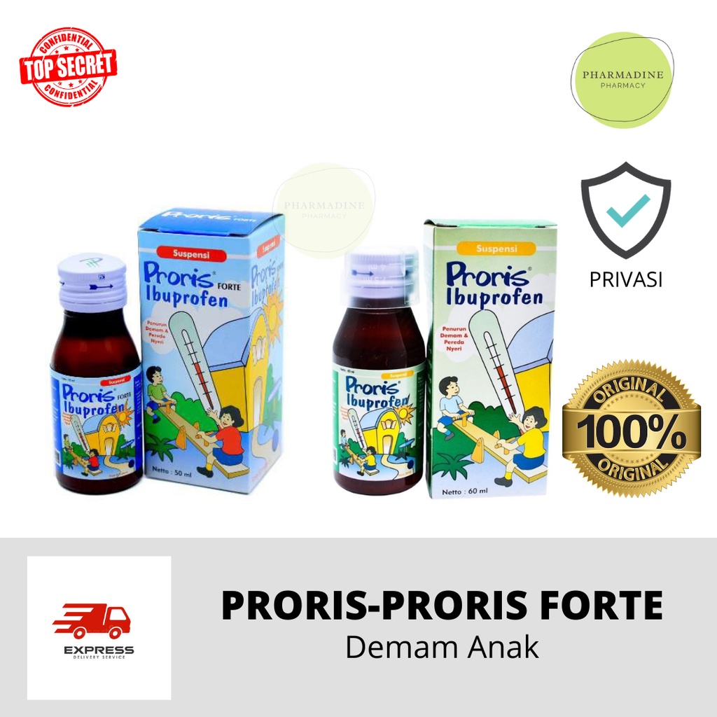 Jual Proris Suspensi / Proris Forte - Obat Penurun Demam Anak ...