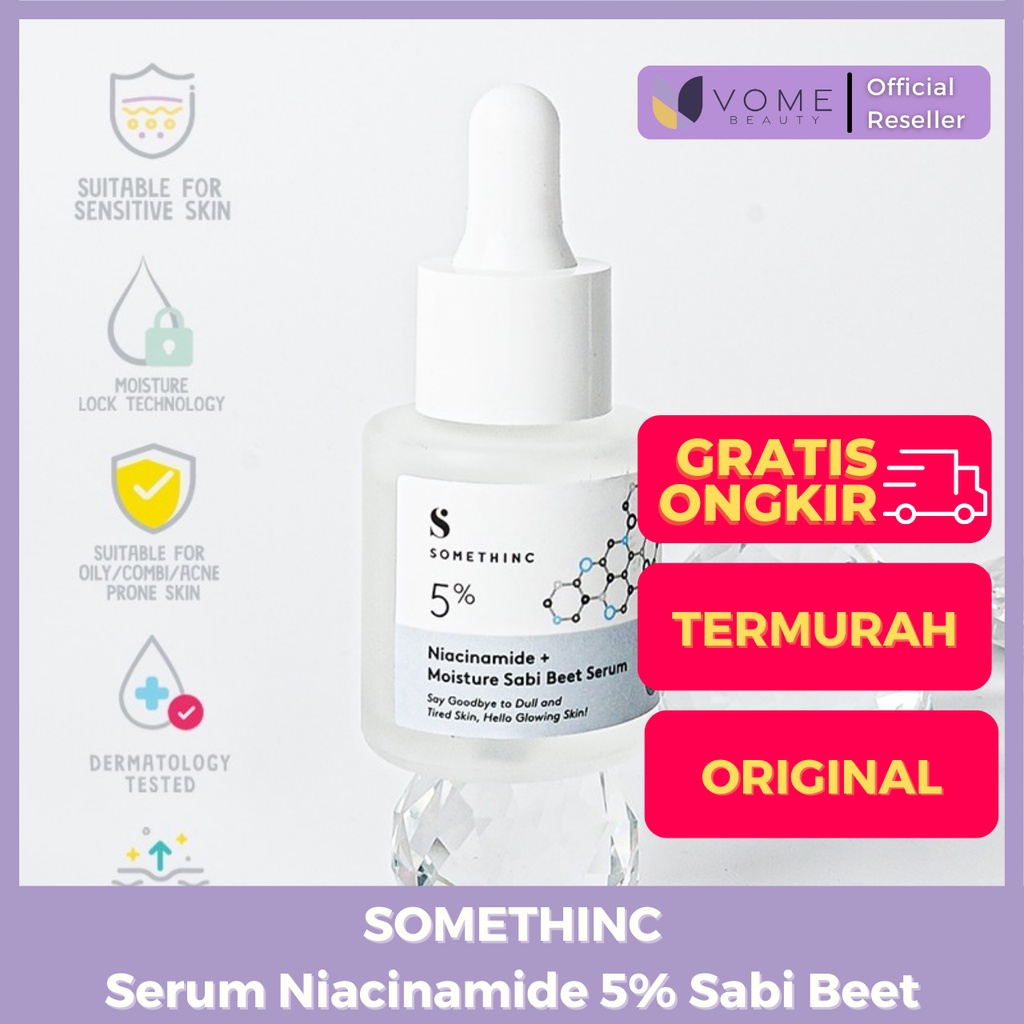 Jual SOMETHINC - Serum Niacinamide 5% Sabi Beet Brightening / Somethinc ...