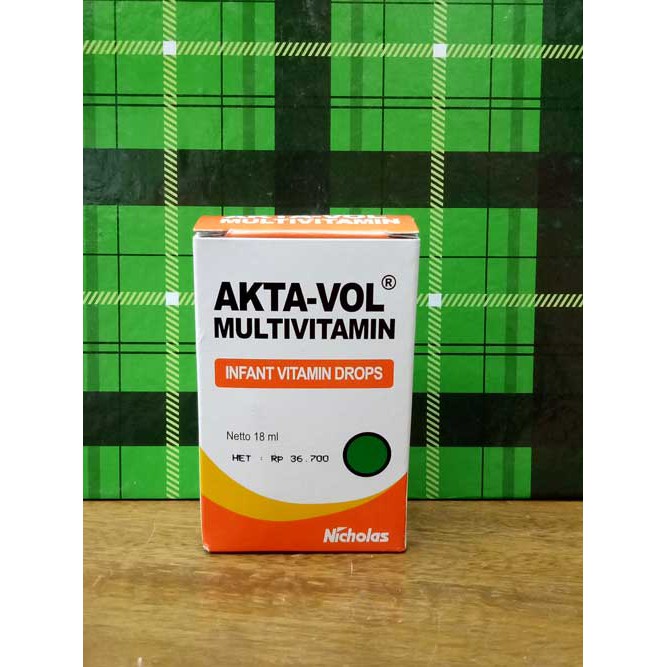 Jual AKTA-VOL MULTIVITAMIN DROPS 18 ML Original | Shopee Indonesia