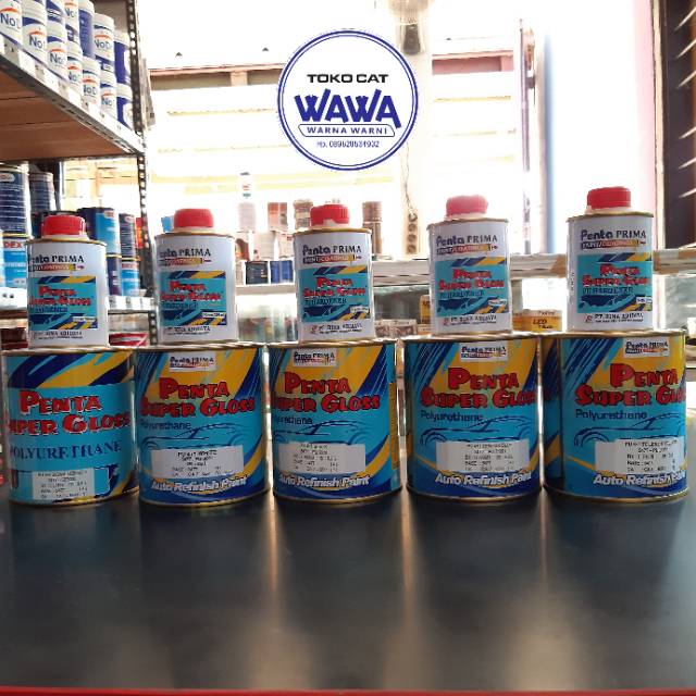 Jual CAT DUCO PU POLYURETHANE PENTA SUPER GLOSS 4+1 2K 1liter/set ...