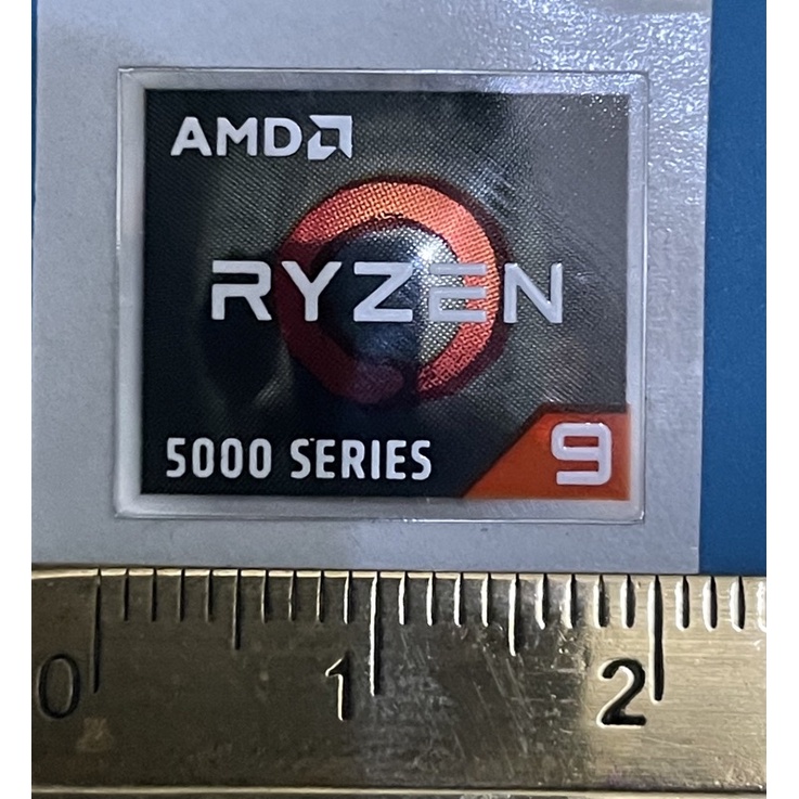 Jual Sticker stiker logo amd Ryzen 9 5000 series thn 2021 ori | Shopee ...