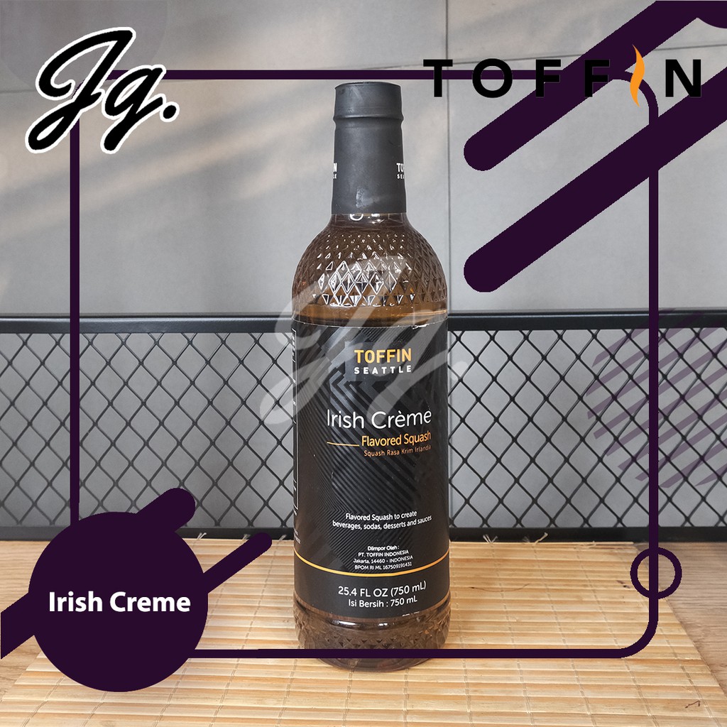 Jual Sirup Toffin Flavoured Syrup Irish Creme 750 ml | Shopee Indonesia