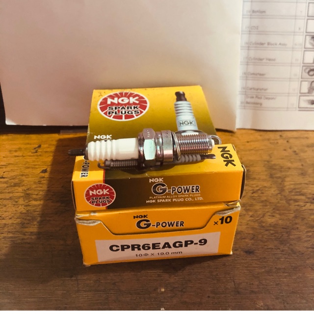 Jual Busi Motor NGK G-Power Racing Karisma PCX CPR6EAGP-9 ORIGINAL ...