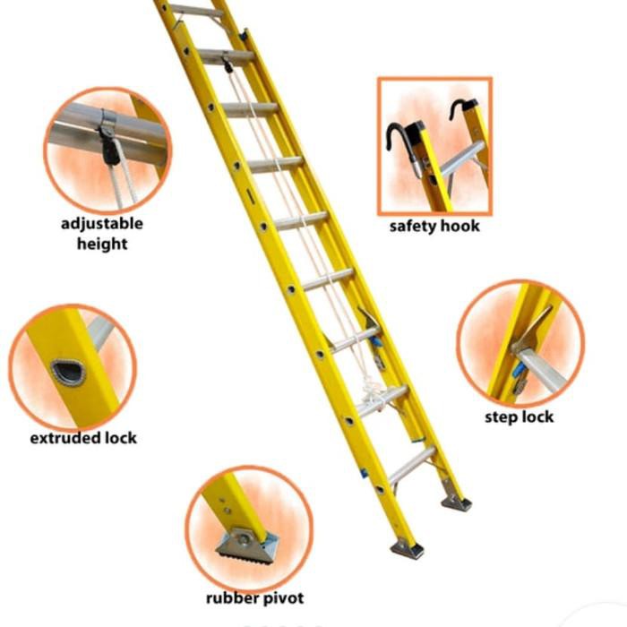 Jual [perkakas] - Tangga extention fiber glass tangga pln ."TOYO" 3.5 m ...