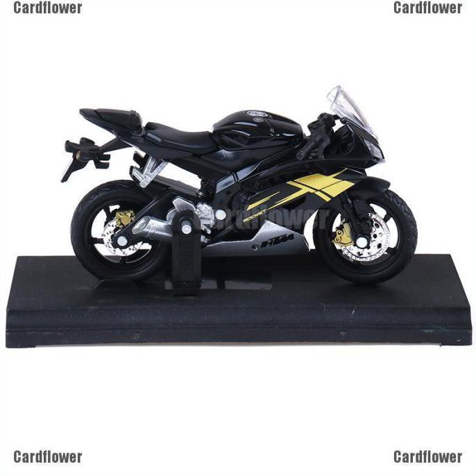 Jual Miniatur Diecast Motor Yamaha yzf-r6 YZF R6 Warna Biru Skala 1: 18 ...