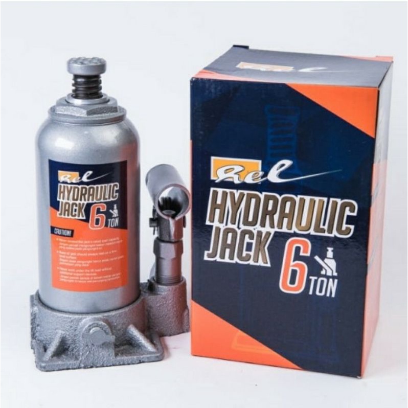 Jual REL Dongkrak Botol / Hydraulic / Hidrolik Jack Botol 6 Ton / 6Ton ...