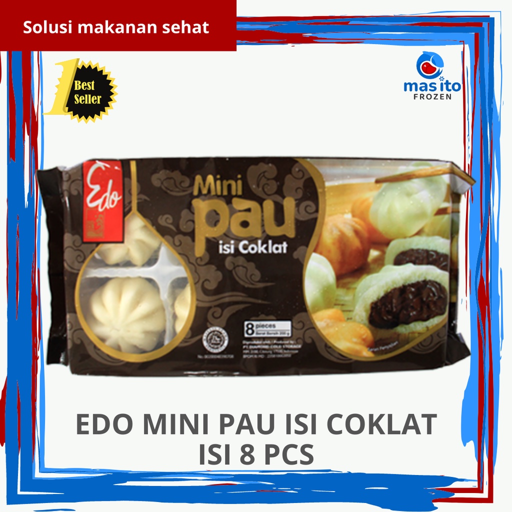 Jual Edo Mini Pau Isi Coklat | Shopee Indonesia