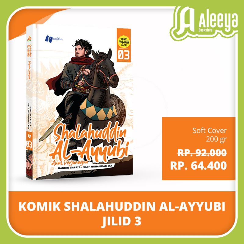 Jual Komik Shalahuddin Al Ayyubi Jilid 3 Awal Perjuangan | Shopee Indonesia