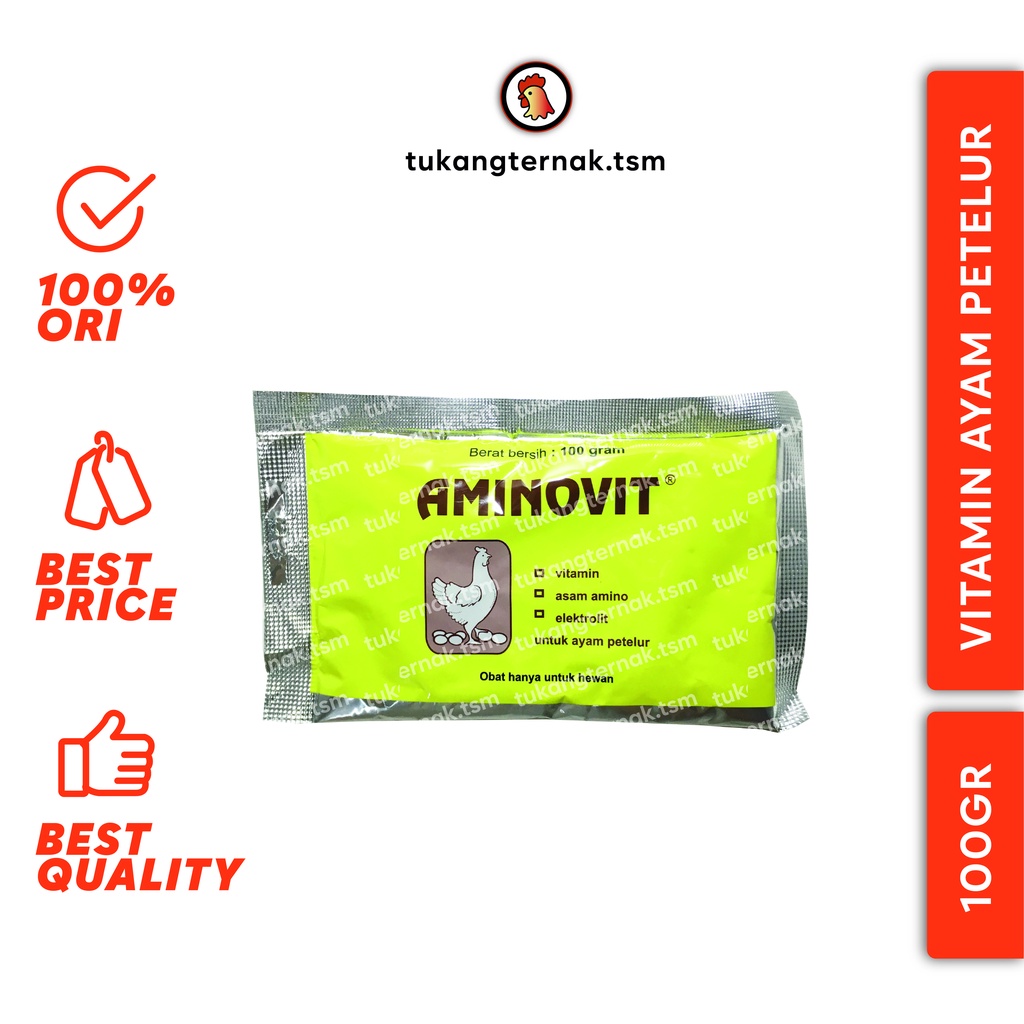Jual AMINOVIT 100GR / VITAMIN AYAM PETELUR | Shopee Indonesia
