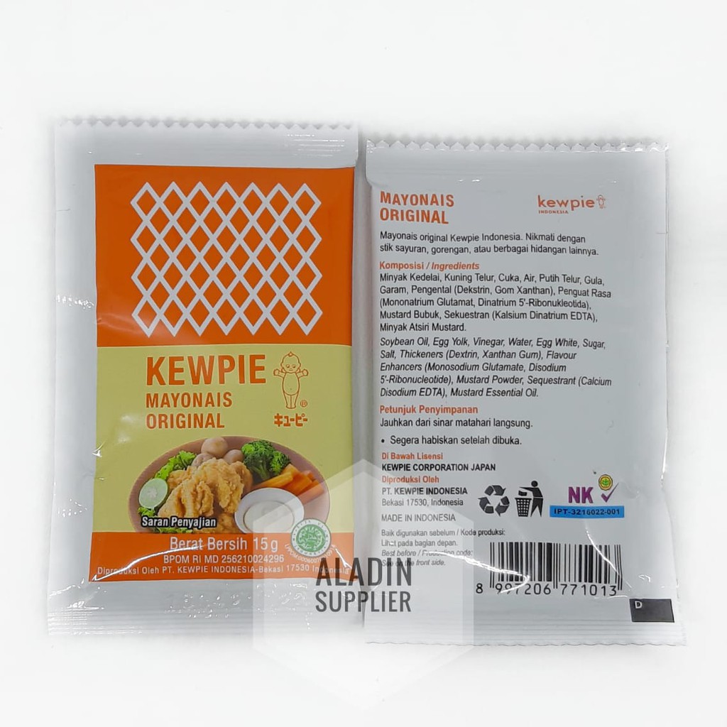 Jual Kewpie Original Mayonaise 15 Gr - Sachet | Shopee Indonesia