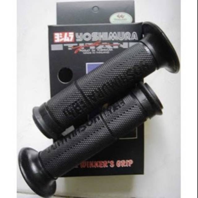 Jual SARUNG GAS YOSHIMURA MOTOR GRIP STANG KARET LEMBUT HANDFAT ...