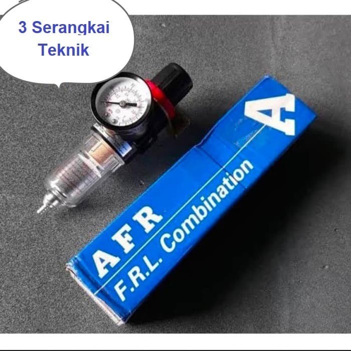 Jual Air Filter Regulator Airtac AFR-2000 1/4 INCH | Shopee Indonesia