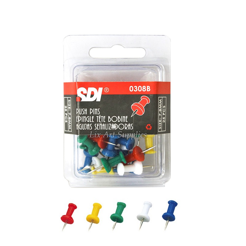 Jual SDI Push Pin 0308B (isi 25 pcs) | Shopee Indonesia