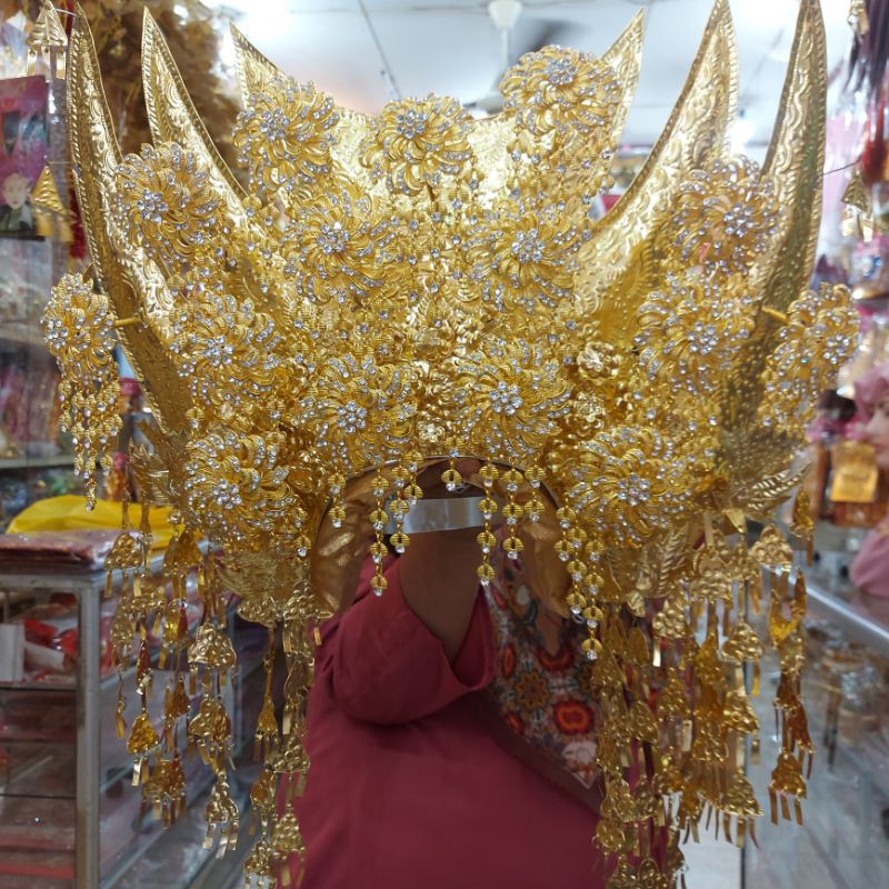 Jual SUNTING PENGANTIN ADAT MINANG PADANG RUMAH ADAT UKURAN BESAR ...