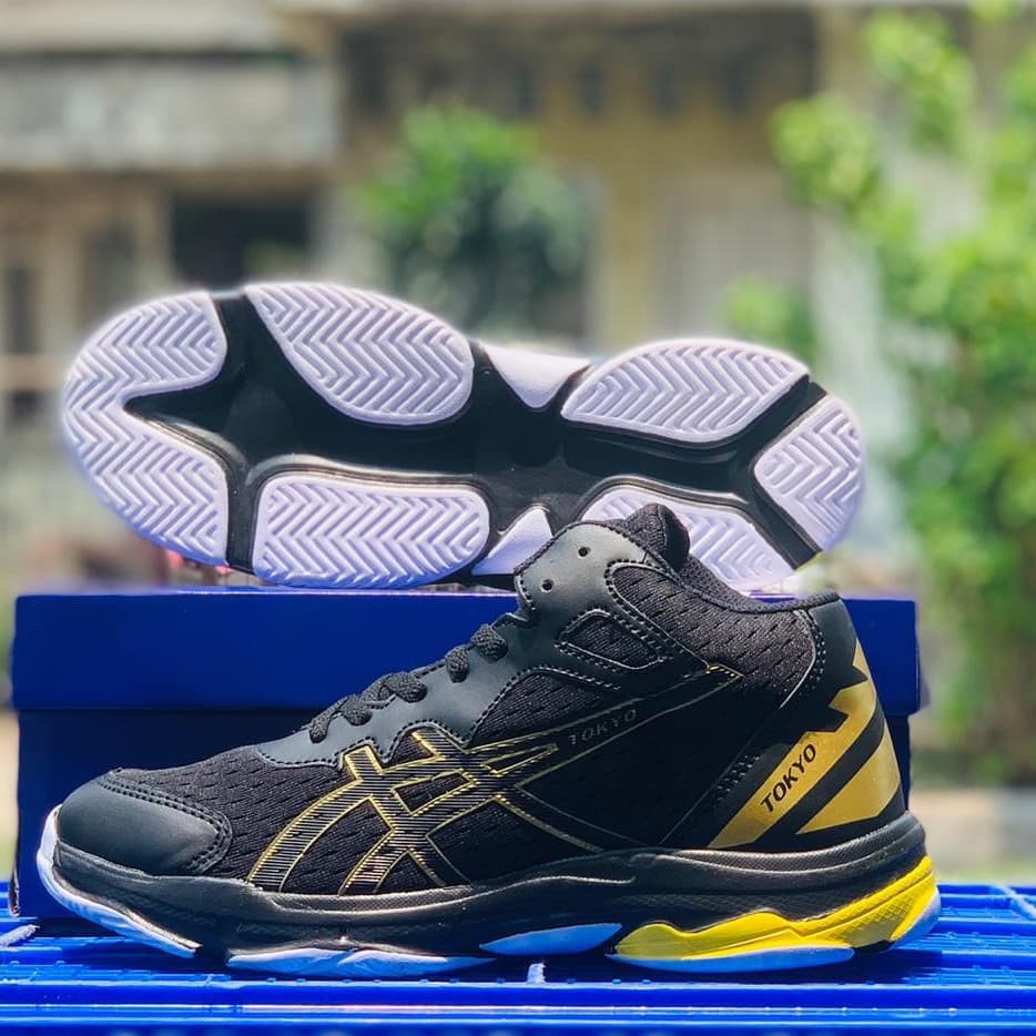 Jual Sepatu Olahraga Asic's Gel Tokyo Black List Gold Elite_Asc_Best ...