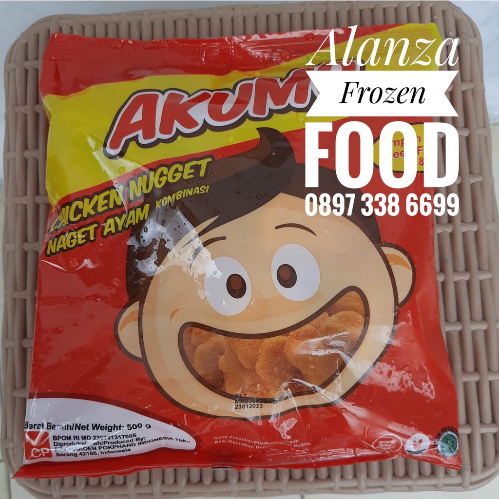 Jual Akumo Chicken Nugget 500 Gram naget ayam 500 Gr | Shopee Indonesia