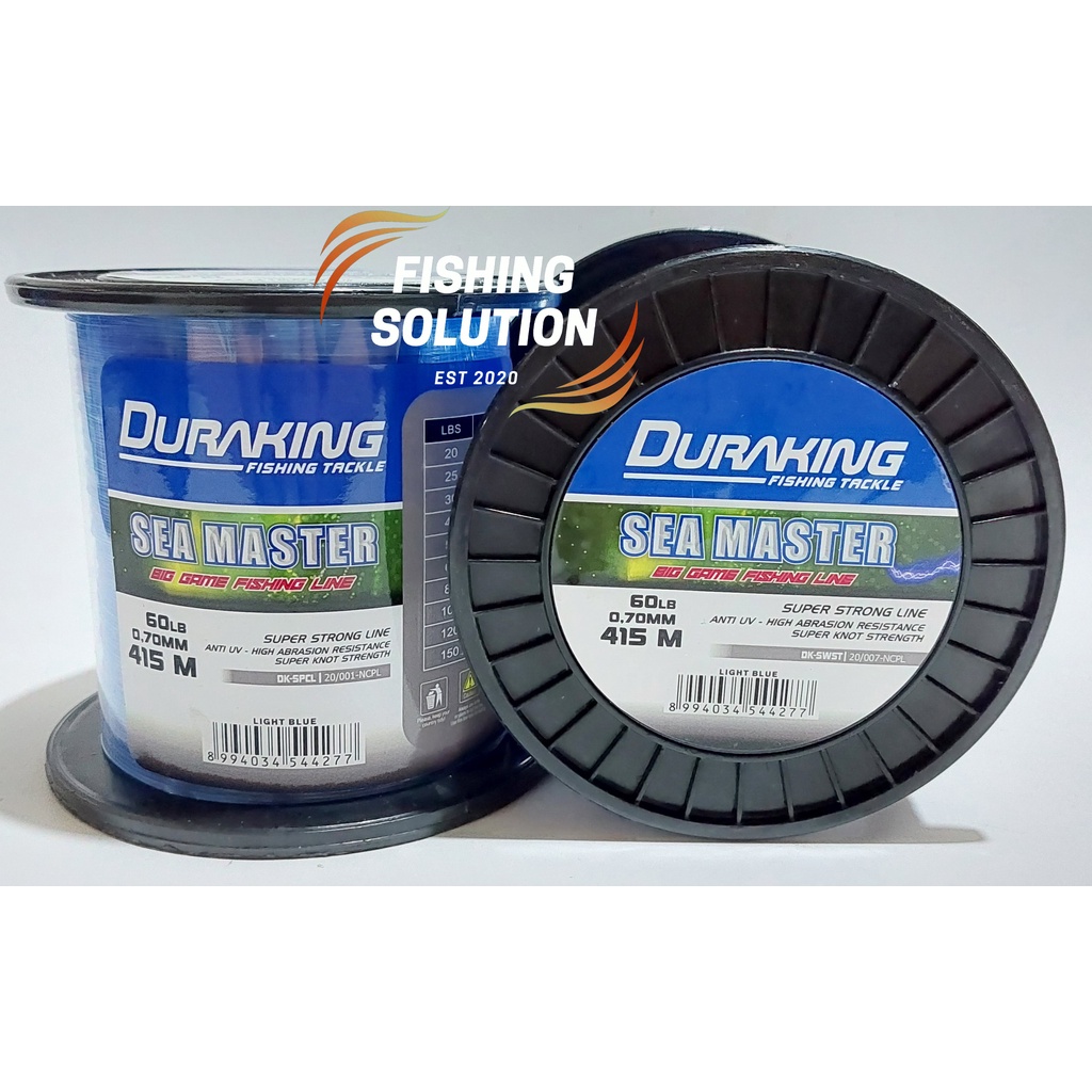 Jual Senar Pancing Duraking Sea Master Big Game Super Strong - Clear ...