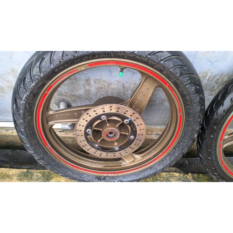 Jual velg ninja rr original fullset ban dan piringan original copotan ...
