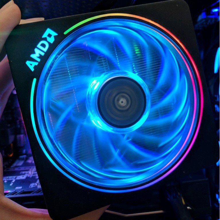 Jual Heatsink Fan Wraith Prism RGB AM4 Ryzen HSF AMD Cooler 9 3900X ITX ...