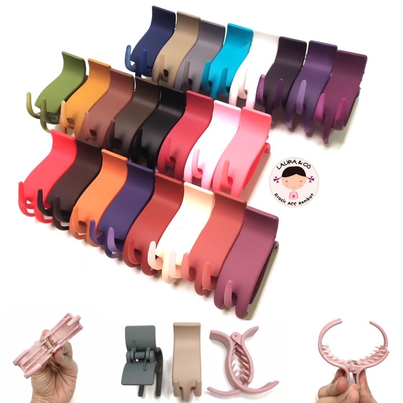 Jual JEPIT IKAN TARING GIGI 2 IN 1 ISI 12PC MATTE DOVE JEDAI KOREA ...