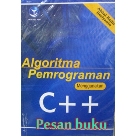 Jual Buku Algoritma Pemrograman Menggunakan C++ Abdul | Shopee Indonesia